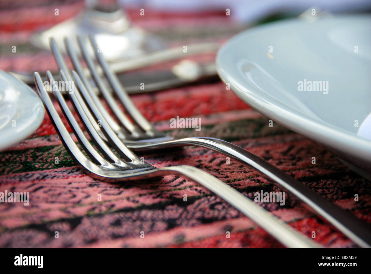 Between the two forks hi-res stock photography and images - Alamy