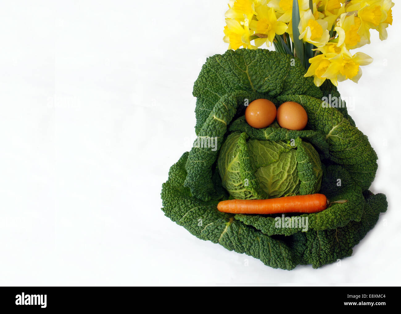 Cabbage head face hi-res stock photography and images - Alamy