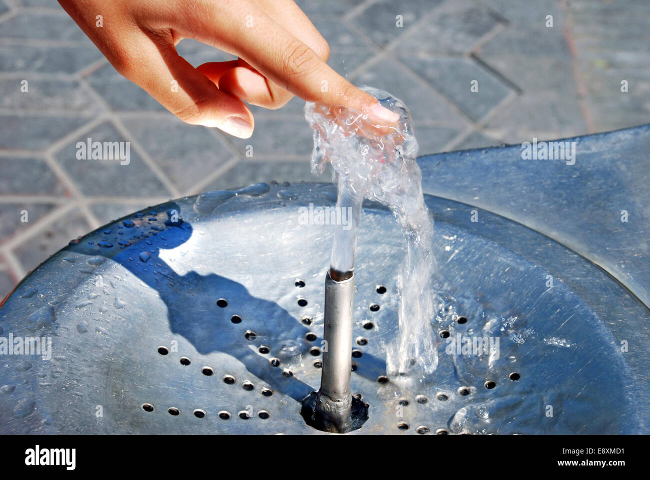 Water drinking fountain Stock Photo - Alamy