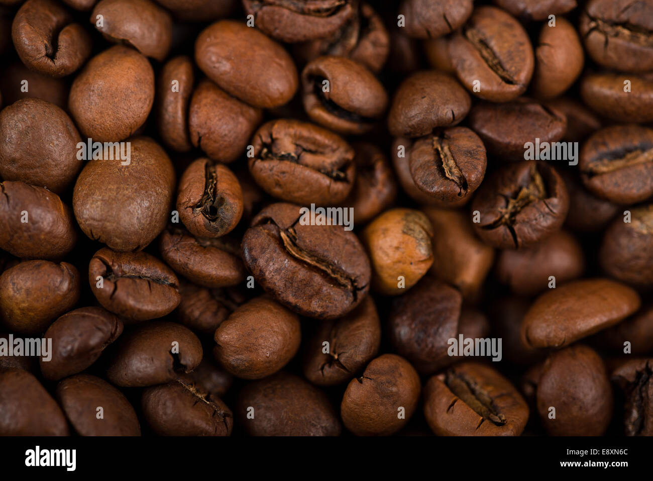 coffee beans texture Stock Photo - Alamy