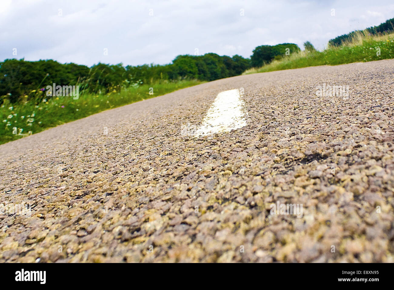 Carriageways in landscape Stock Photo - Alamy