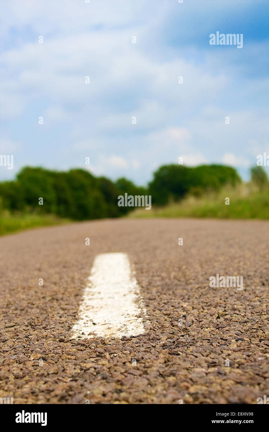 Carriageways in landscape Stock Photo - Alamy