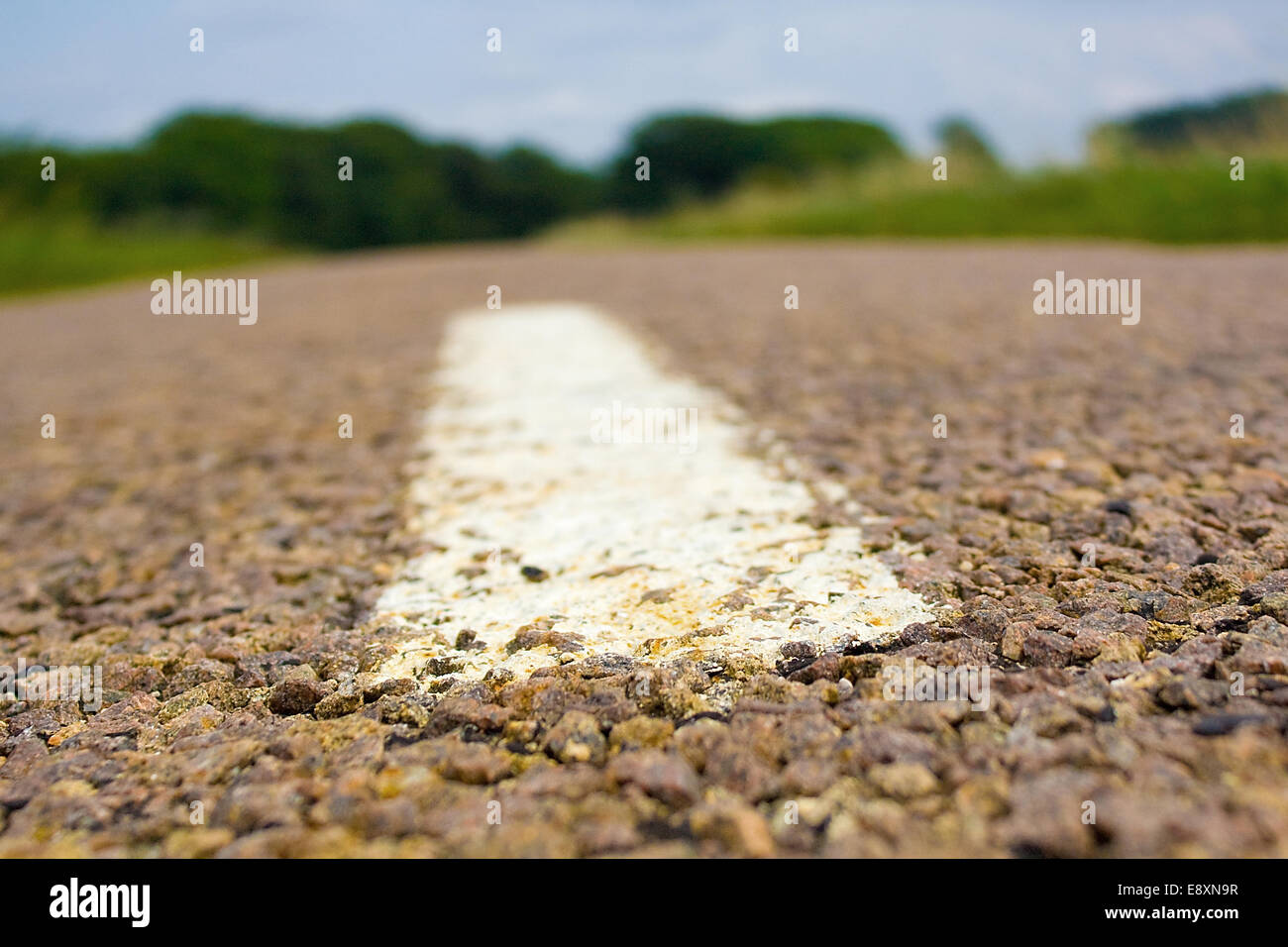 Carriageways in landscape Stock Photo - Alamy