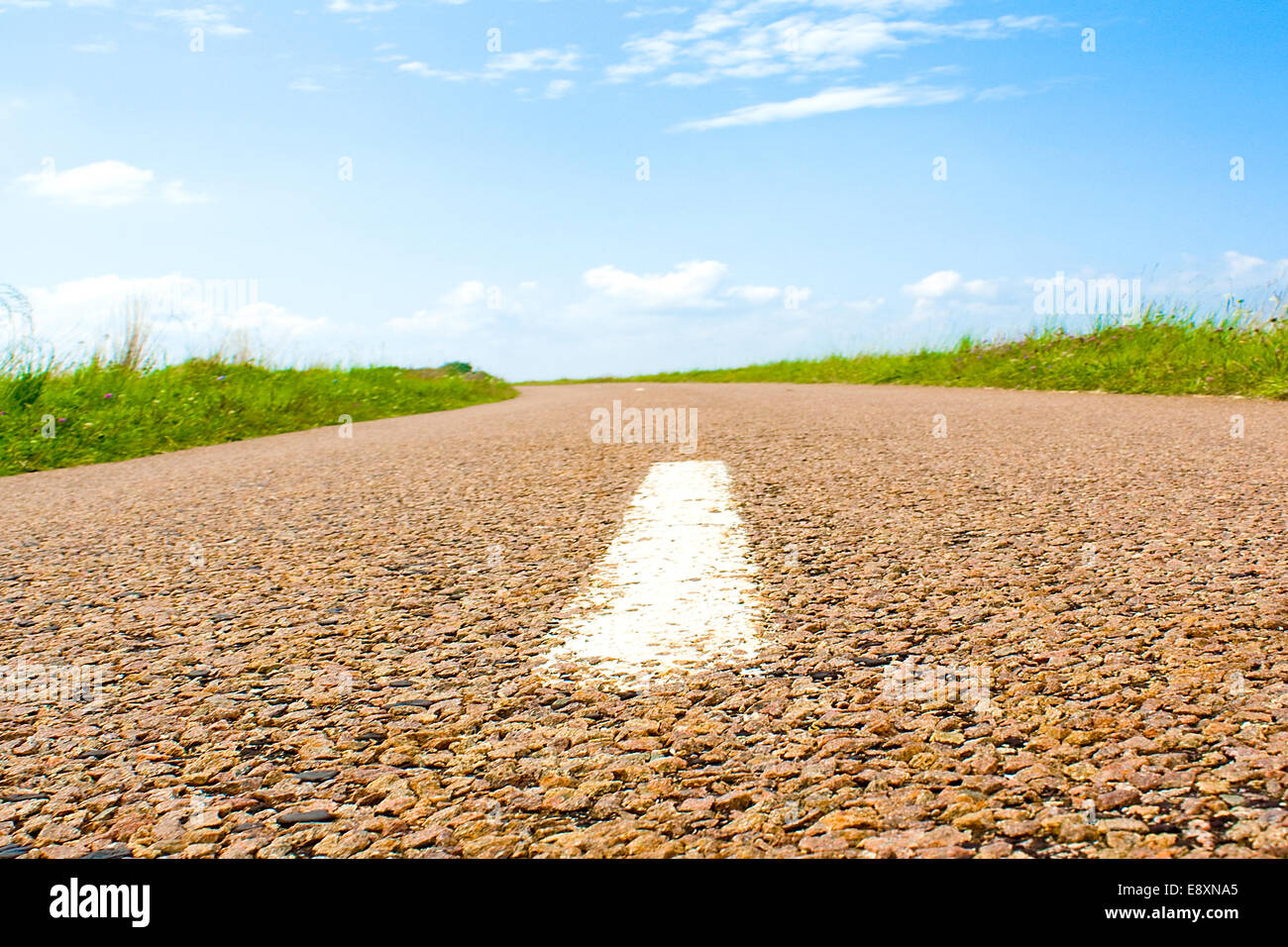 Carriageways in landscape Stock Photo - Alamy