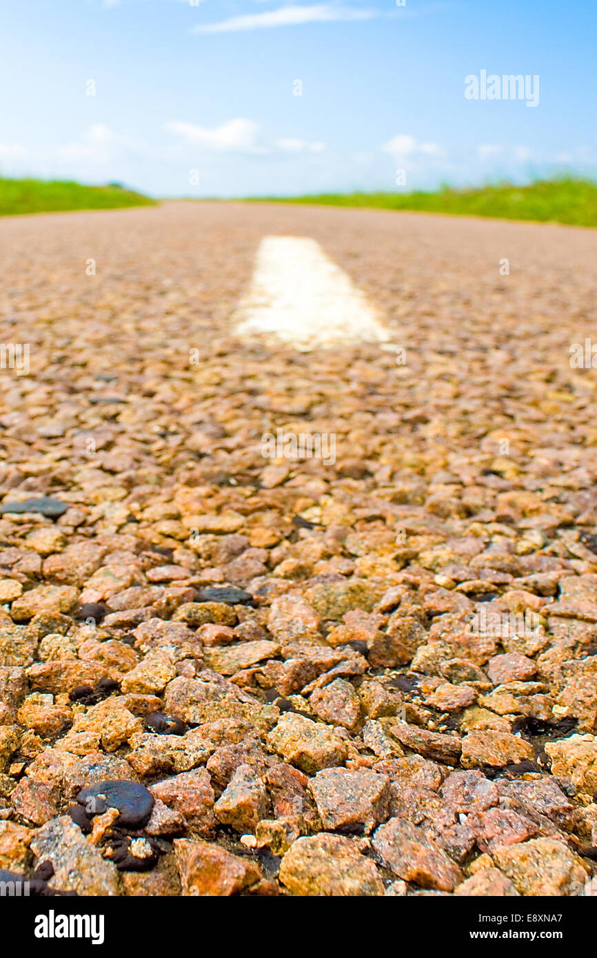 Carriageways in landscape Stock Photo - Alamy