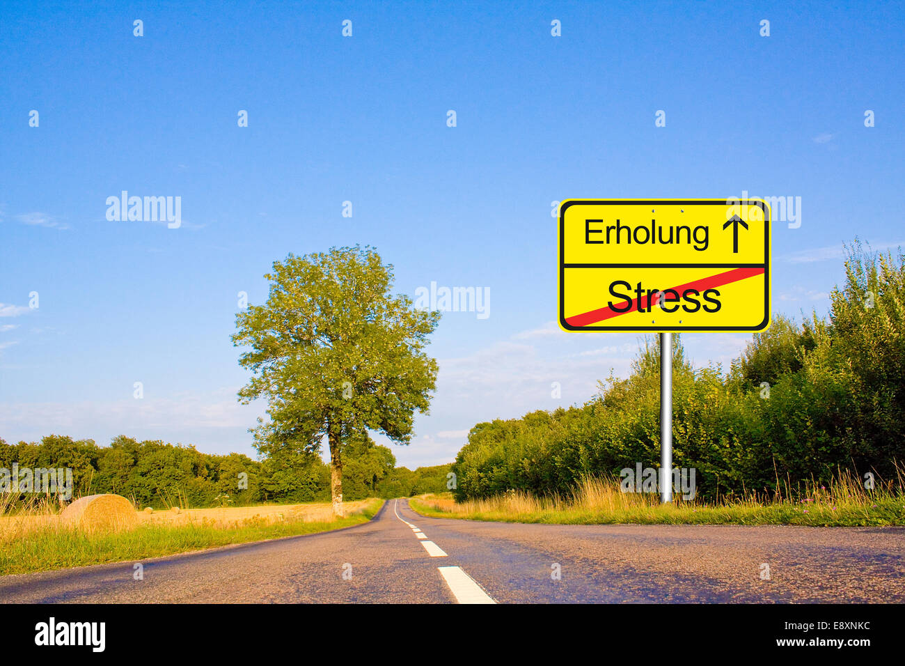 Work and leisure Stock Photo - Alamy