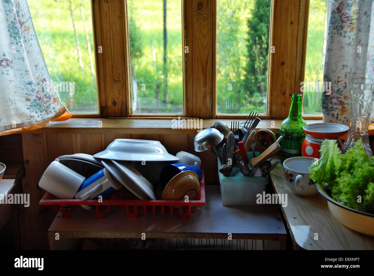 Modest kitchen hi-res stock photography and images - Alamy