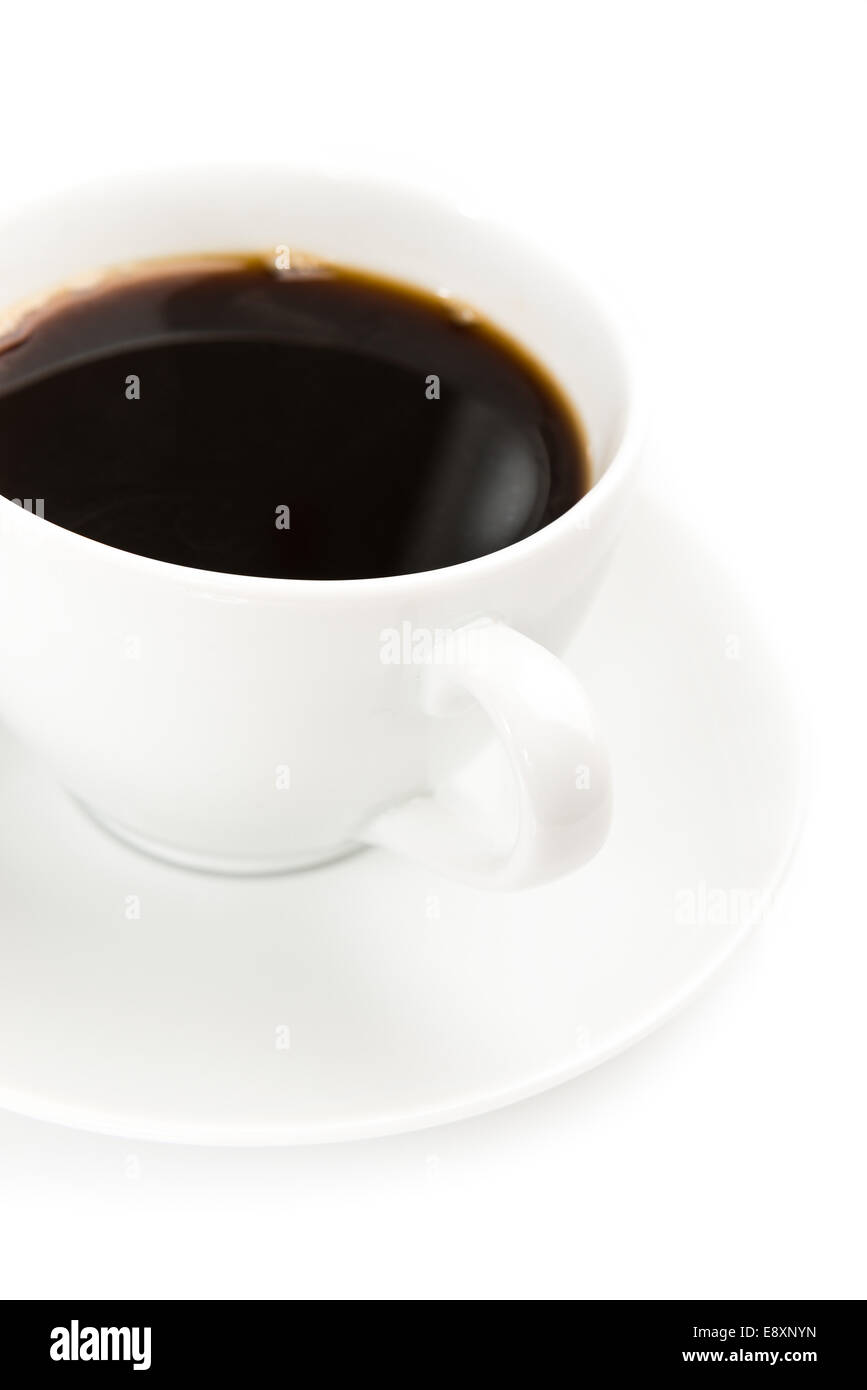 coffee cup on white background Stock Photo - Alamy