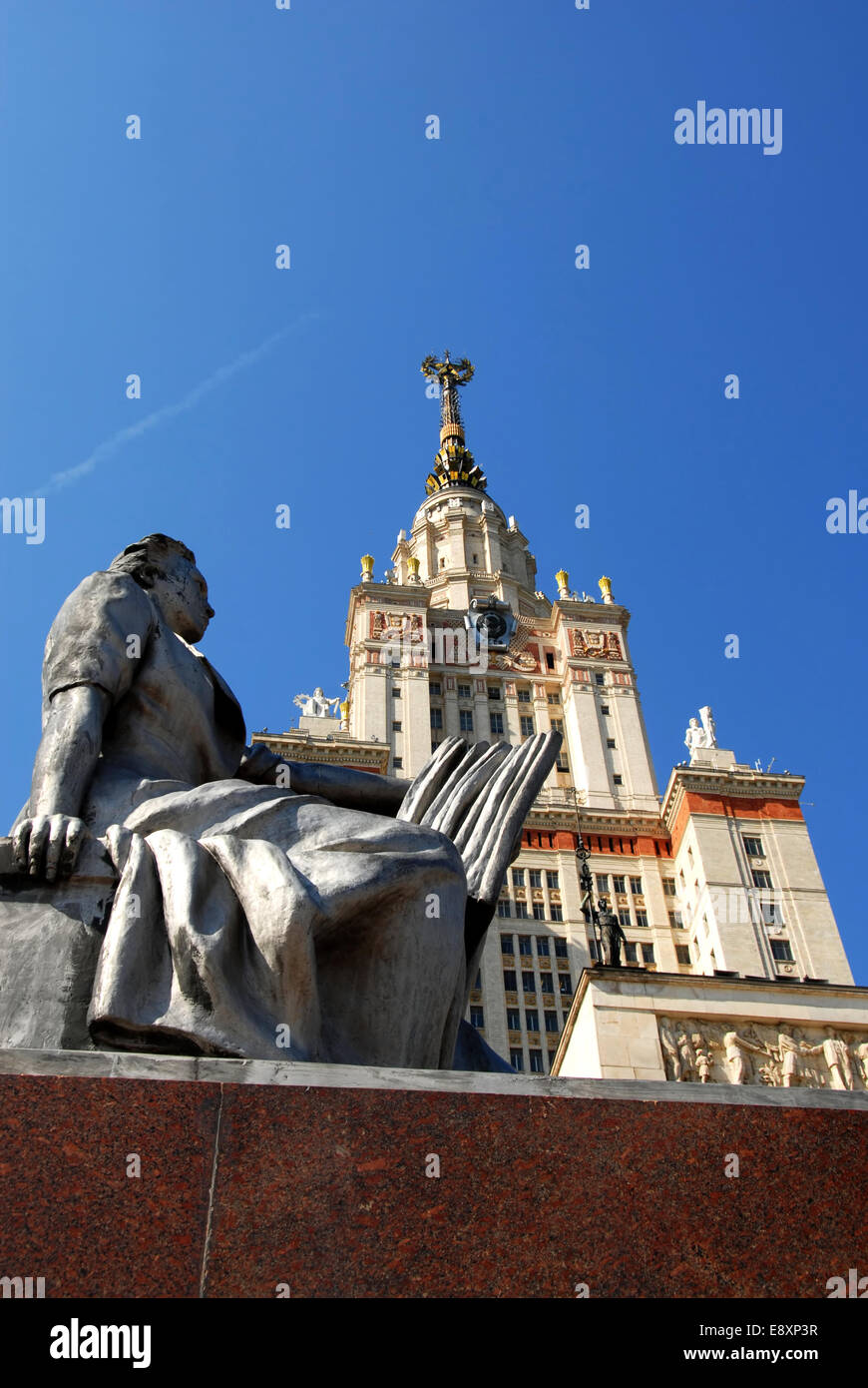 Russia university student statue hi-res stock photography and images ...