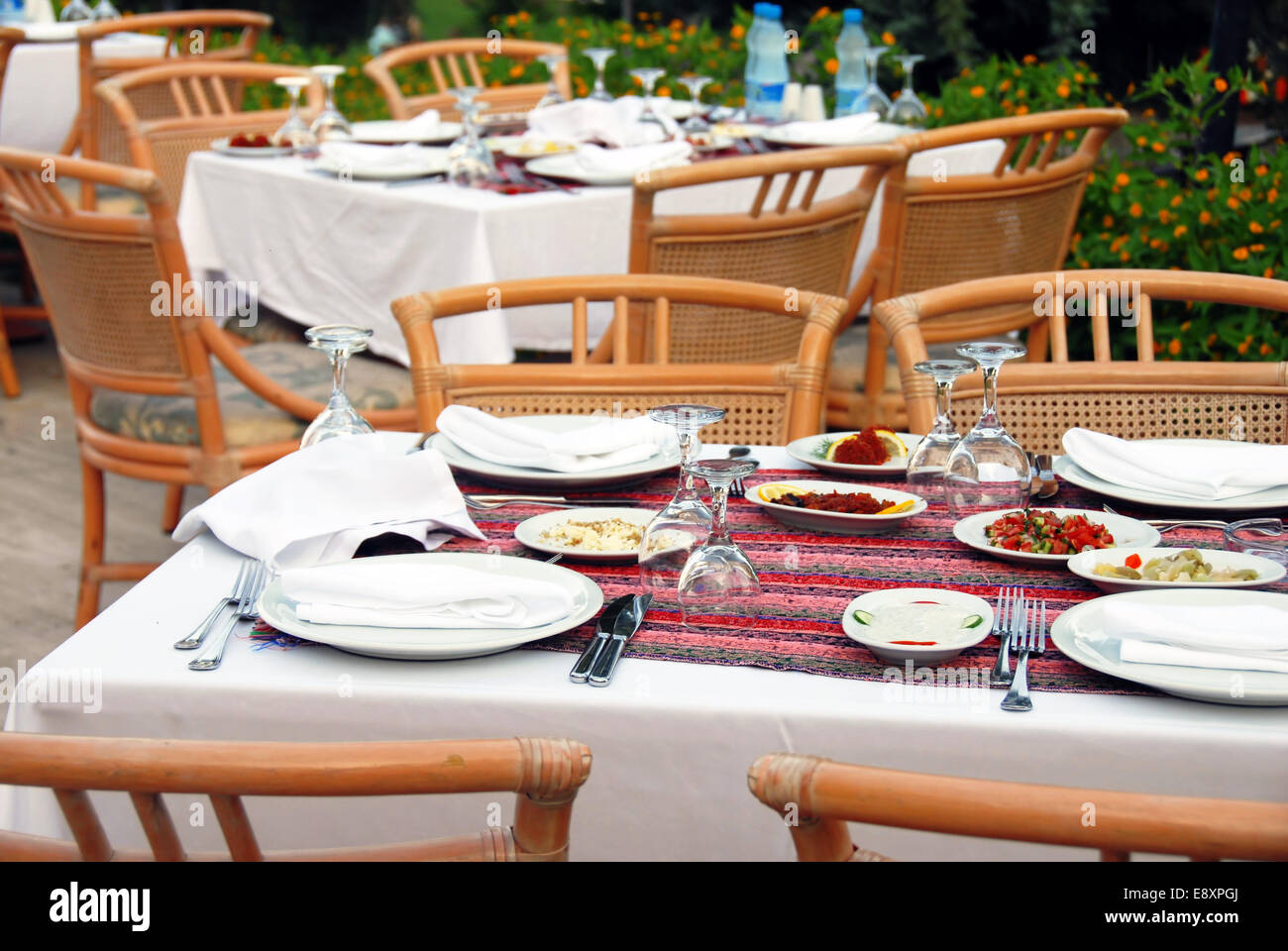 Table for dinner Stock Photo - Alamy