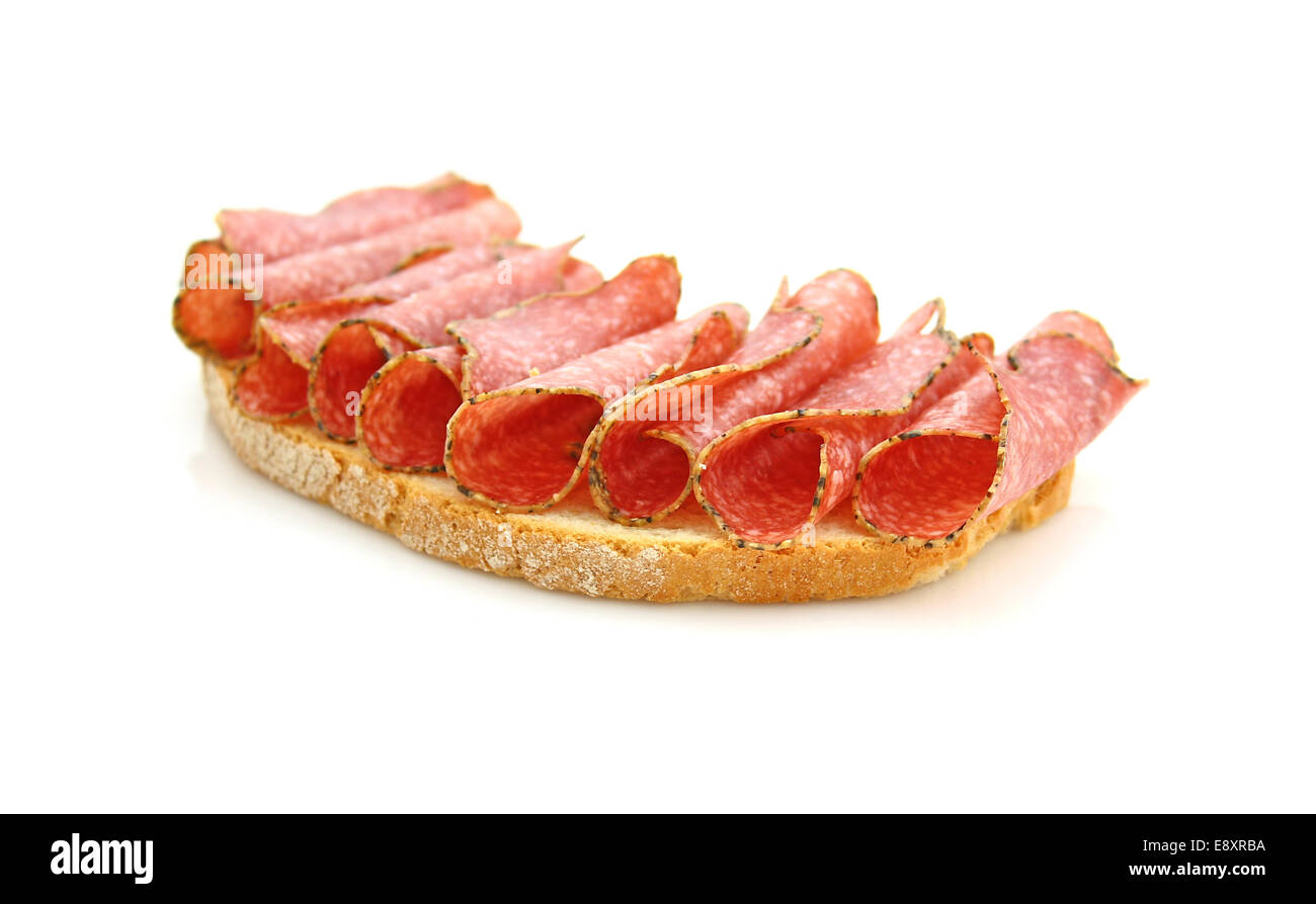 Salamibrot hi-res stock photography and images - Alamy