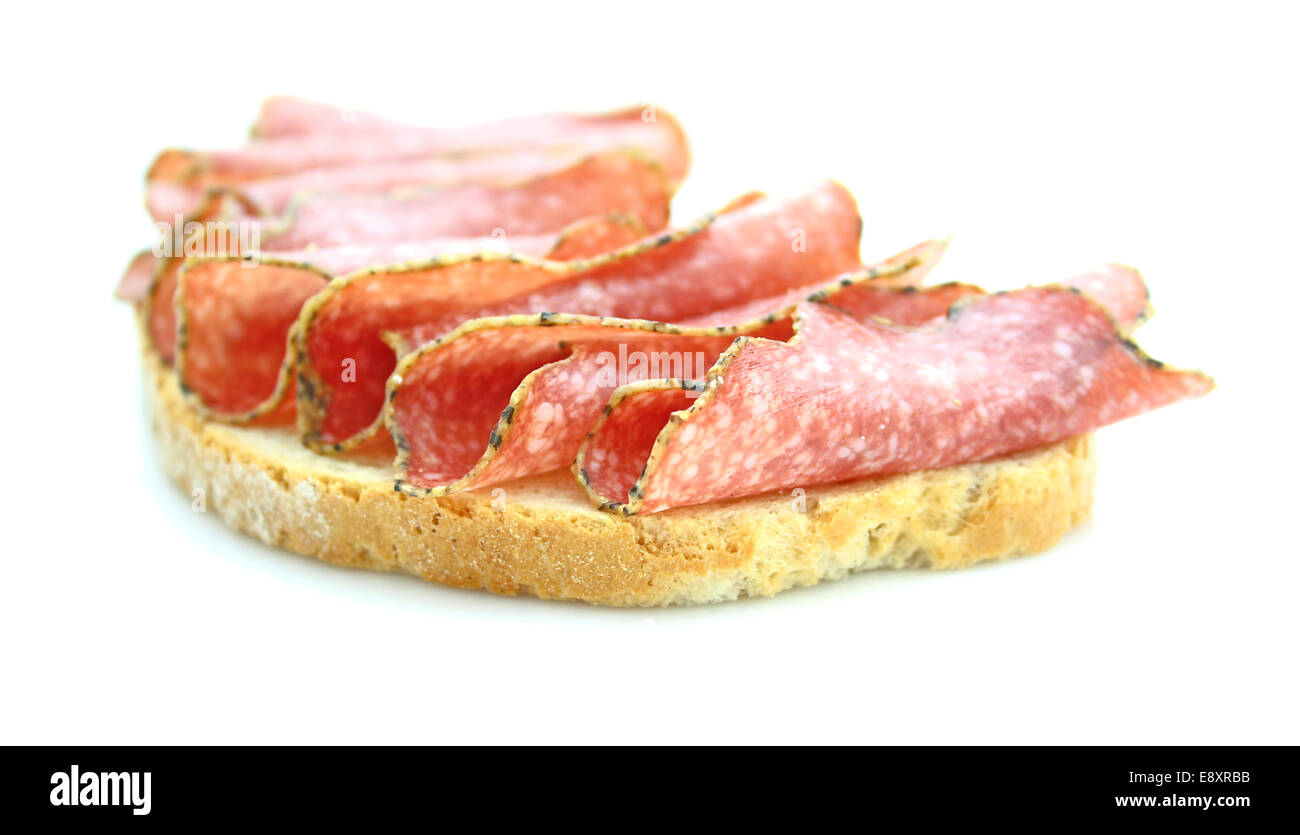 Salamibrot hi-res stock photography and images - Alamy