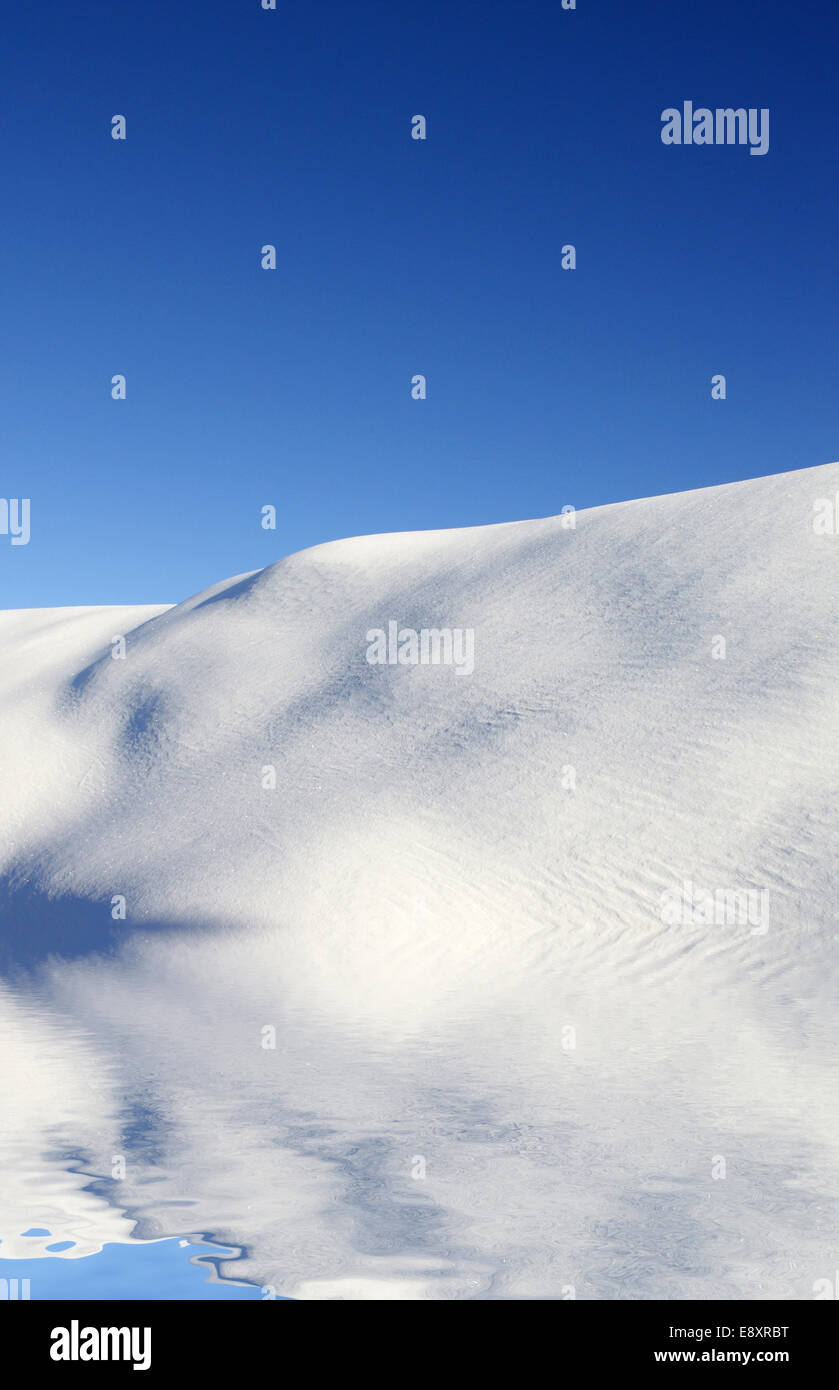 Snow and ice Stock Photo - Alamy