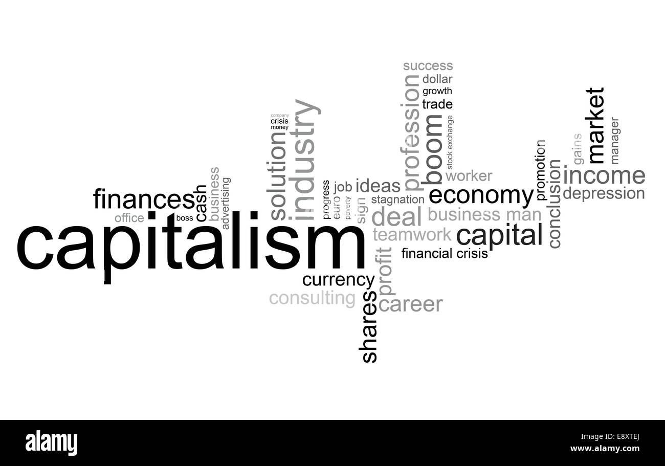 Capitalism in Crisis Stock Photo - Alamy