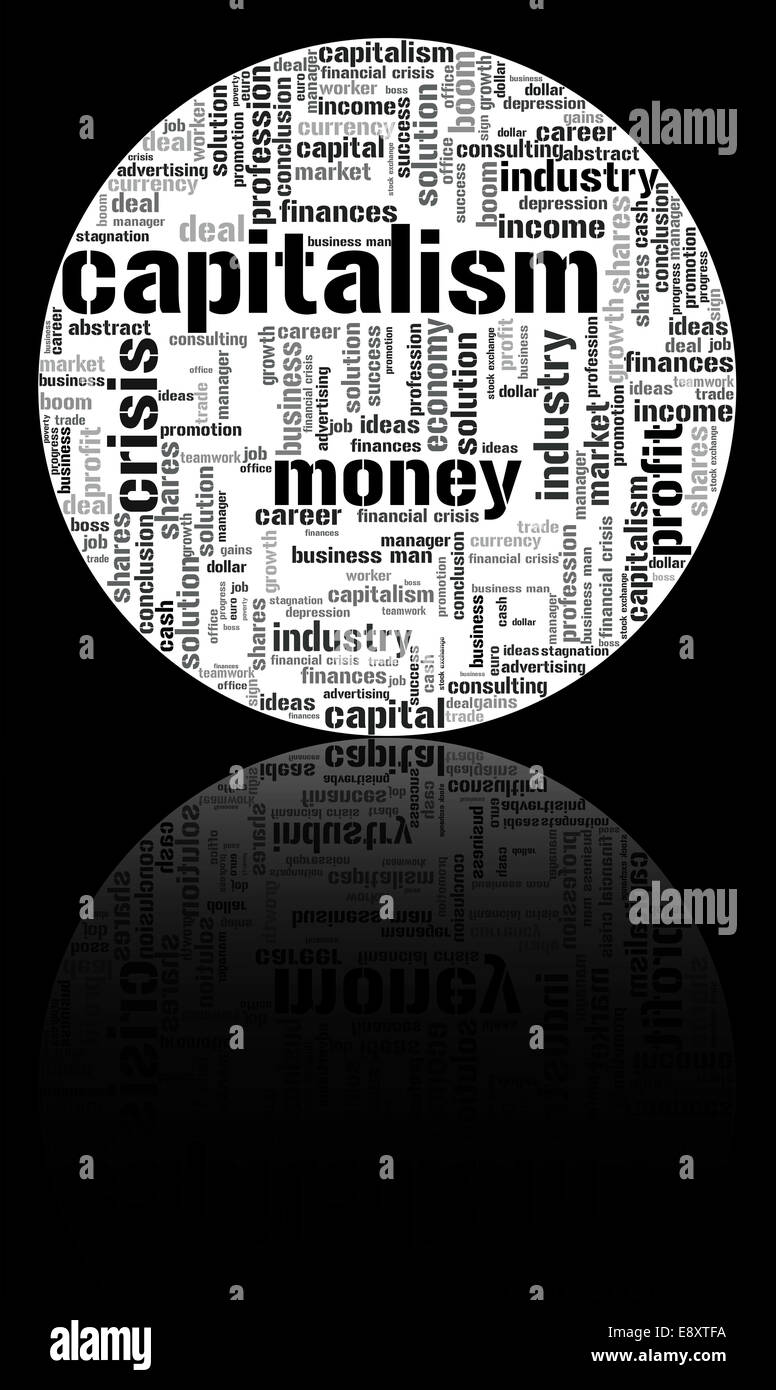 Capitalism in Crisis Stock Photo - Alamy
