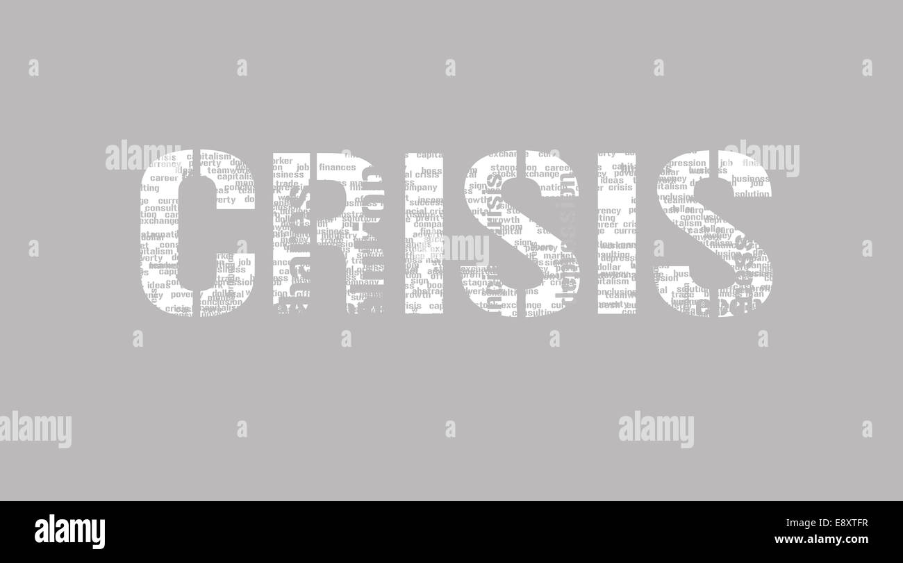 Capitalism in Crisis Stock Photo - Alamy