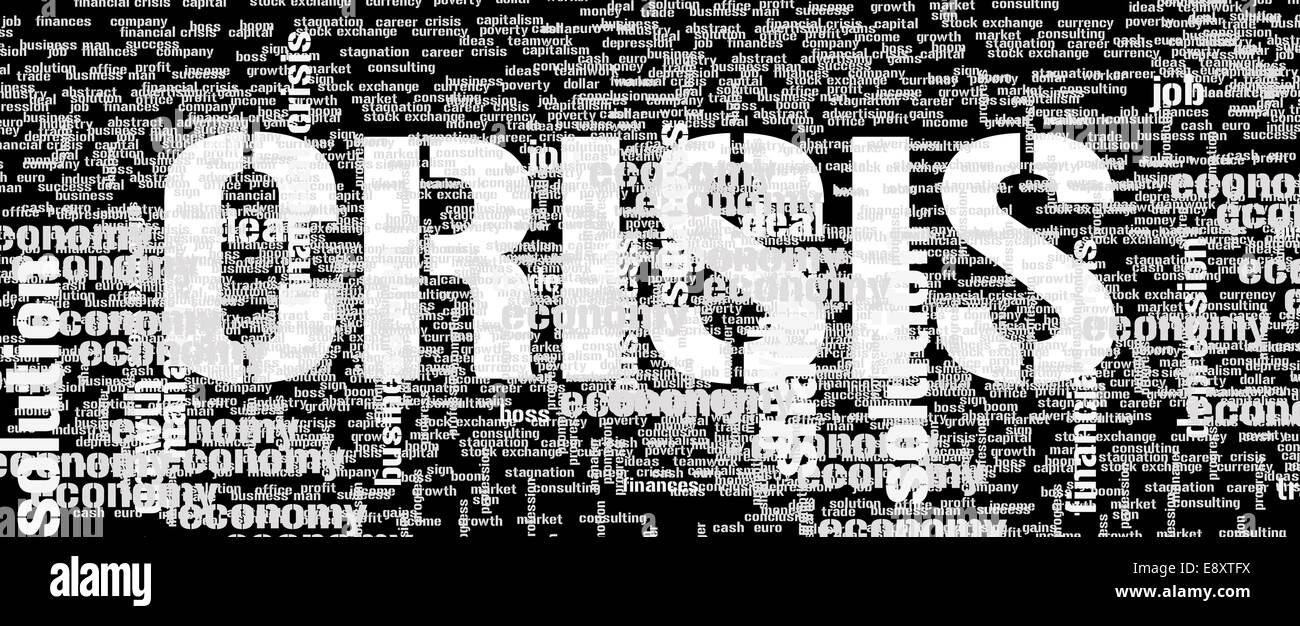 Capitalism in Crisis Stock Photo - Alamy