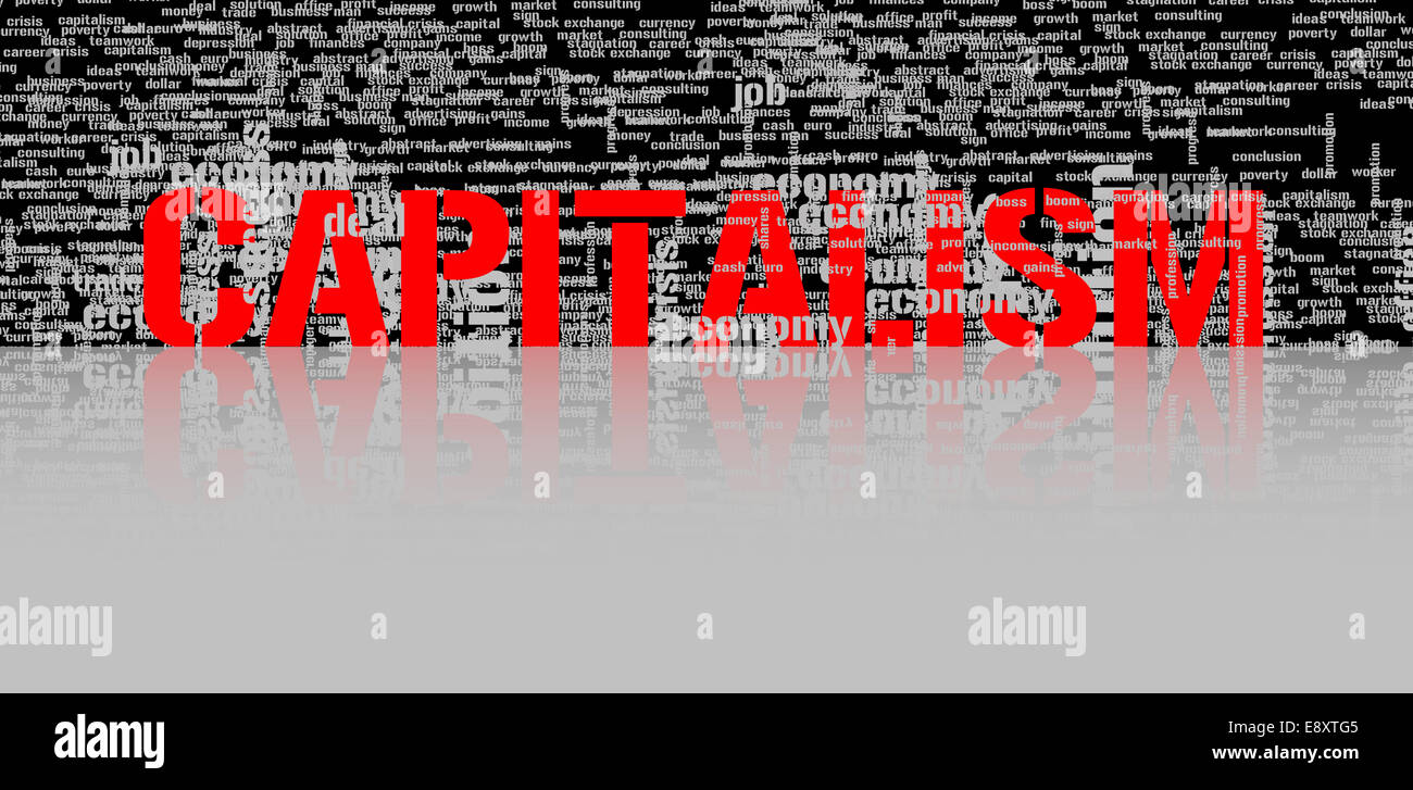 Capitalism in Crisis Stock Photo - Alamy