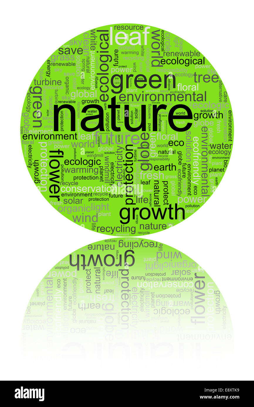 Illustration of concepts of nature Stock Photo - Alamy