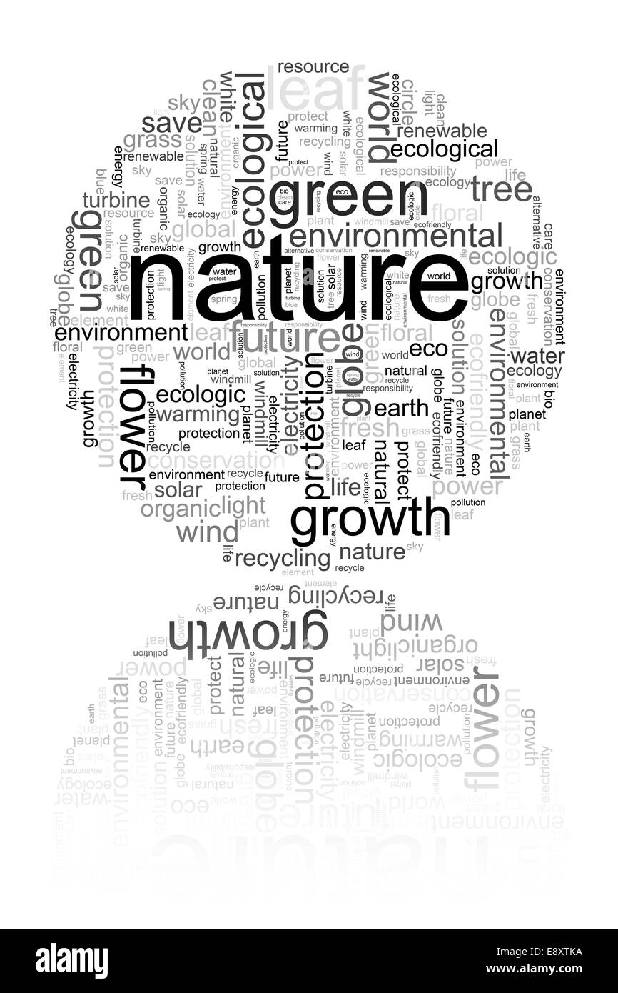 Illustration of concepts of nature Stock Photo - Alamy