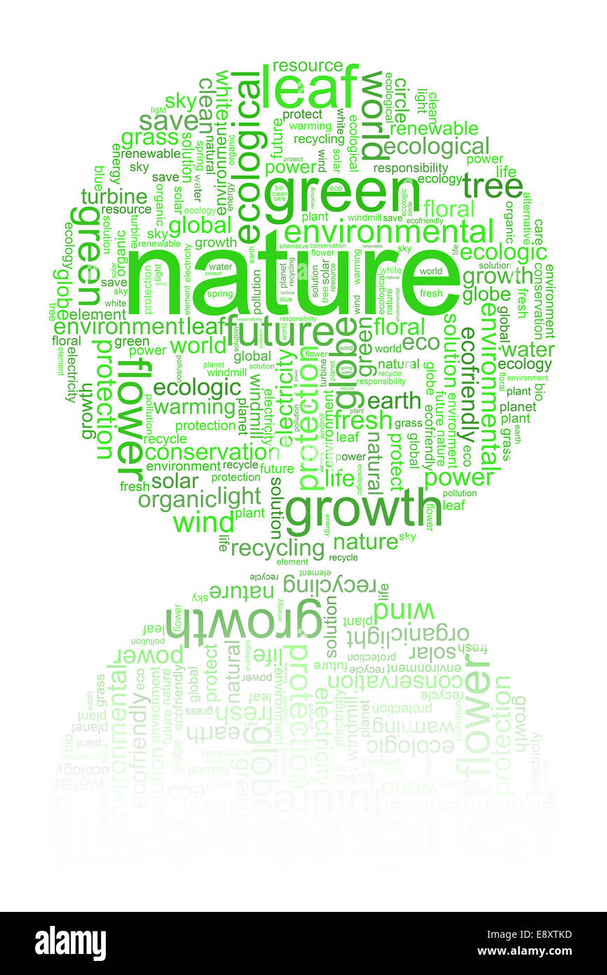 Illustration of concepts of nature Stock Photo - Alamy
