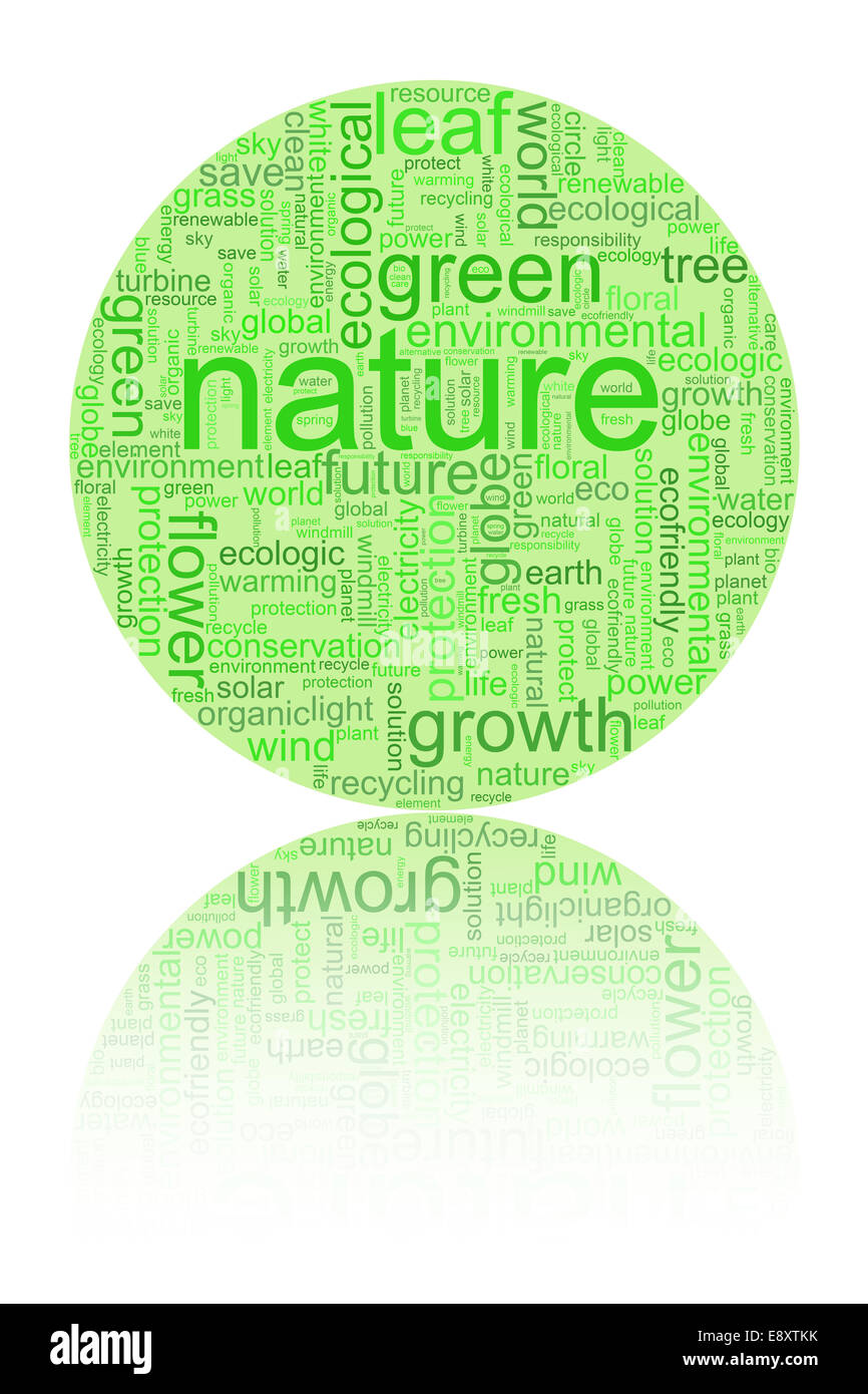 Illustration of concepts of nature Stock Photo - Alamy