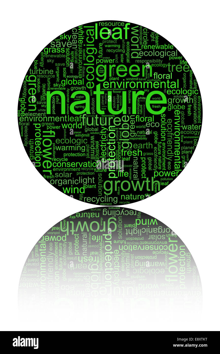 Illustration of concepts of nature Stock Photo - Alamy