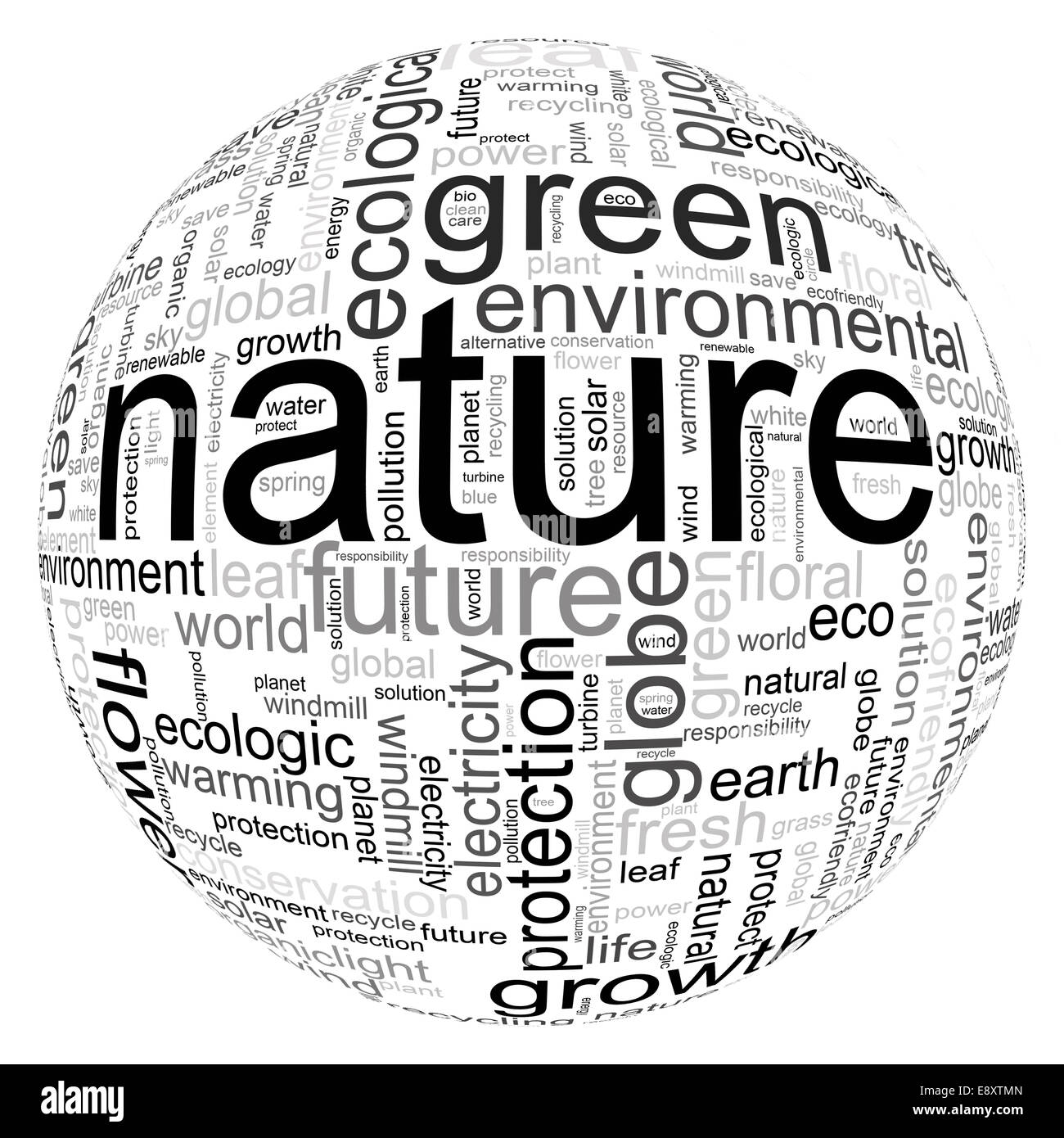 Illustration of concepts of nature Stock Photo - Alamy