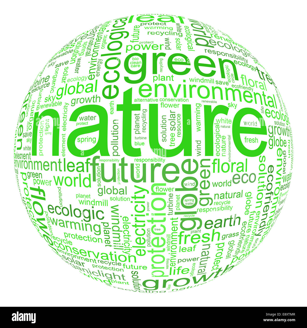 Illustration of concepts of nature Stock Photo - Alamy