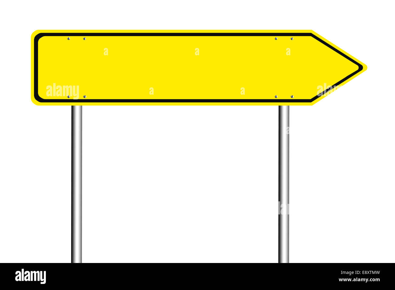 Entrance sign Cut Out Stock Images & Pictures - Alamy