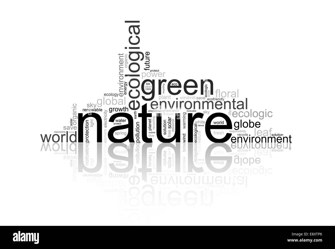 Illustration of concepts of nature Stock Photo - Alamy