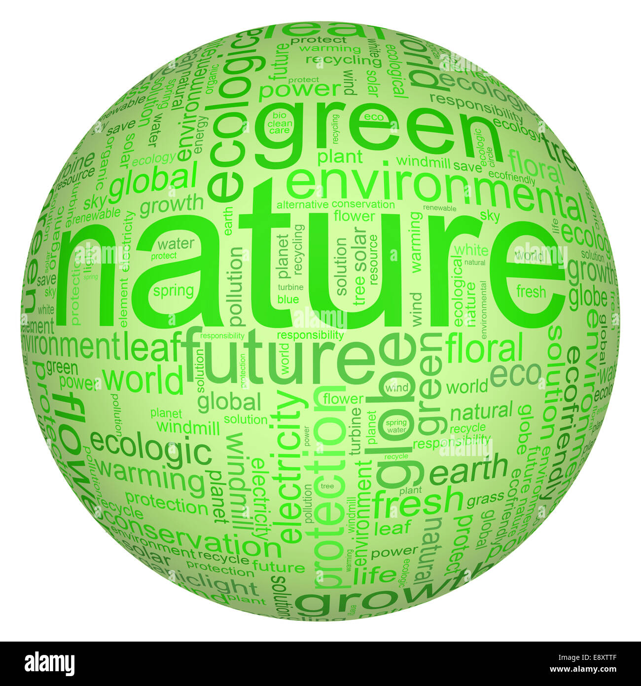 Illustration of concepts of nature Stock Photo - Alamy