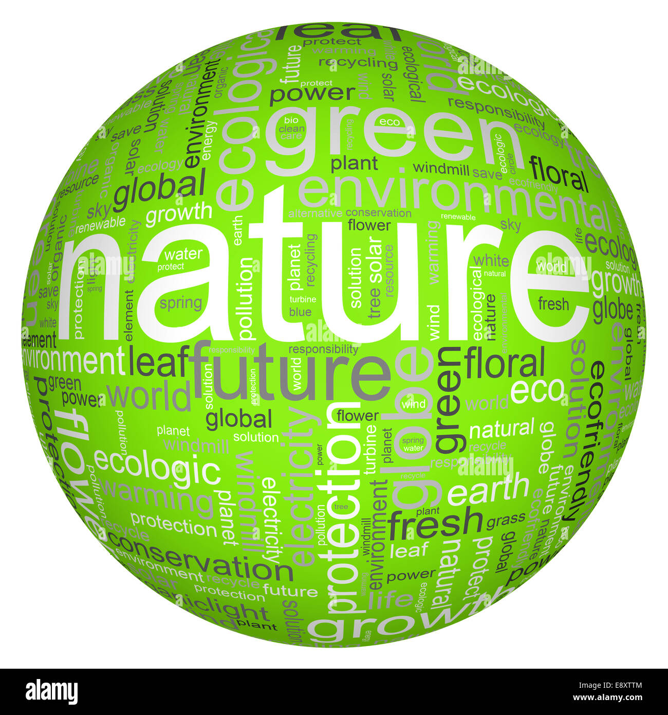 Illustration of concepts of nature Stock Photo - Alamy