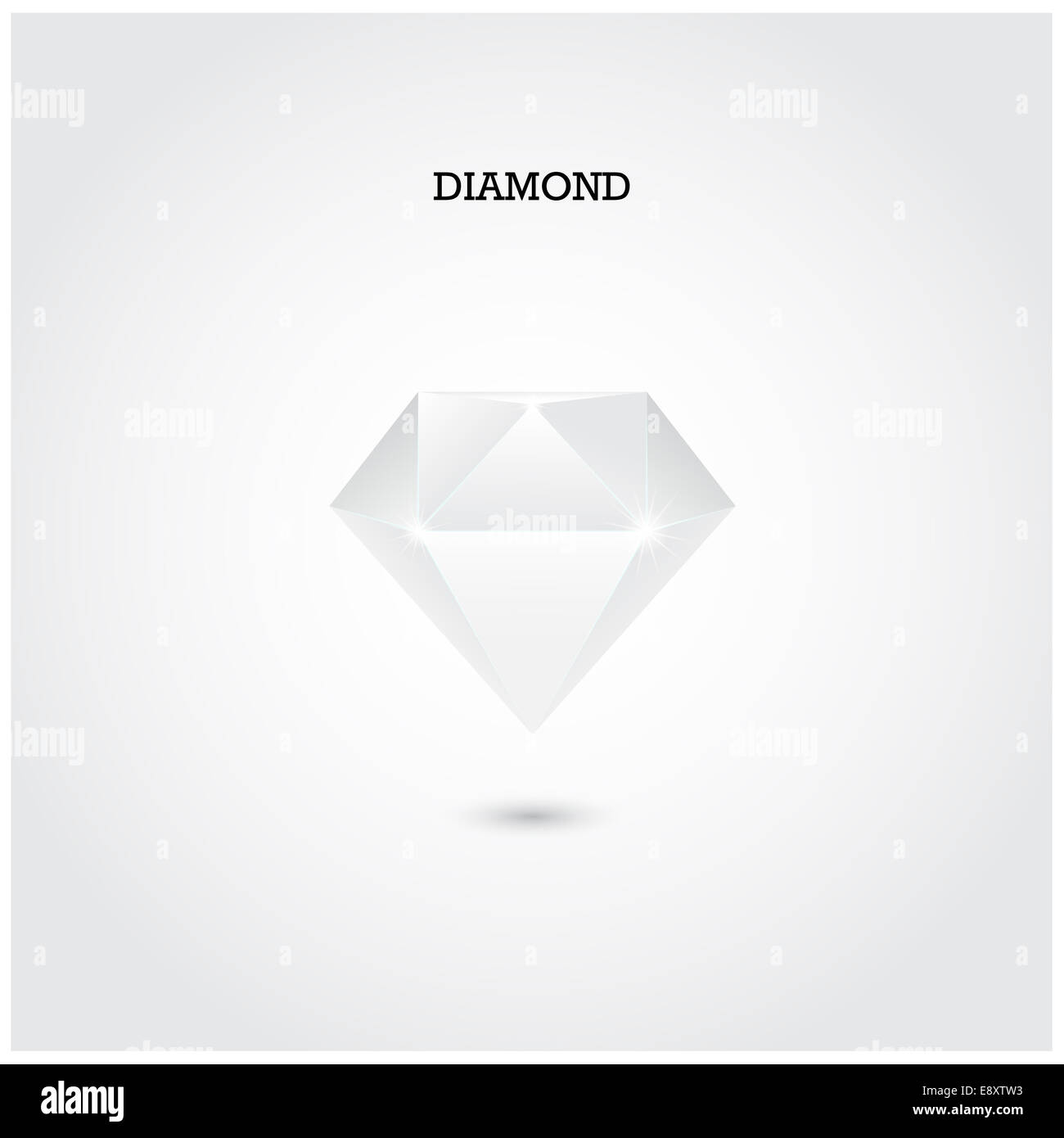 diamond icons Stock Photo - Alamy