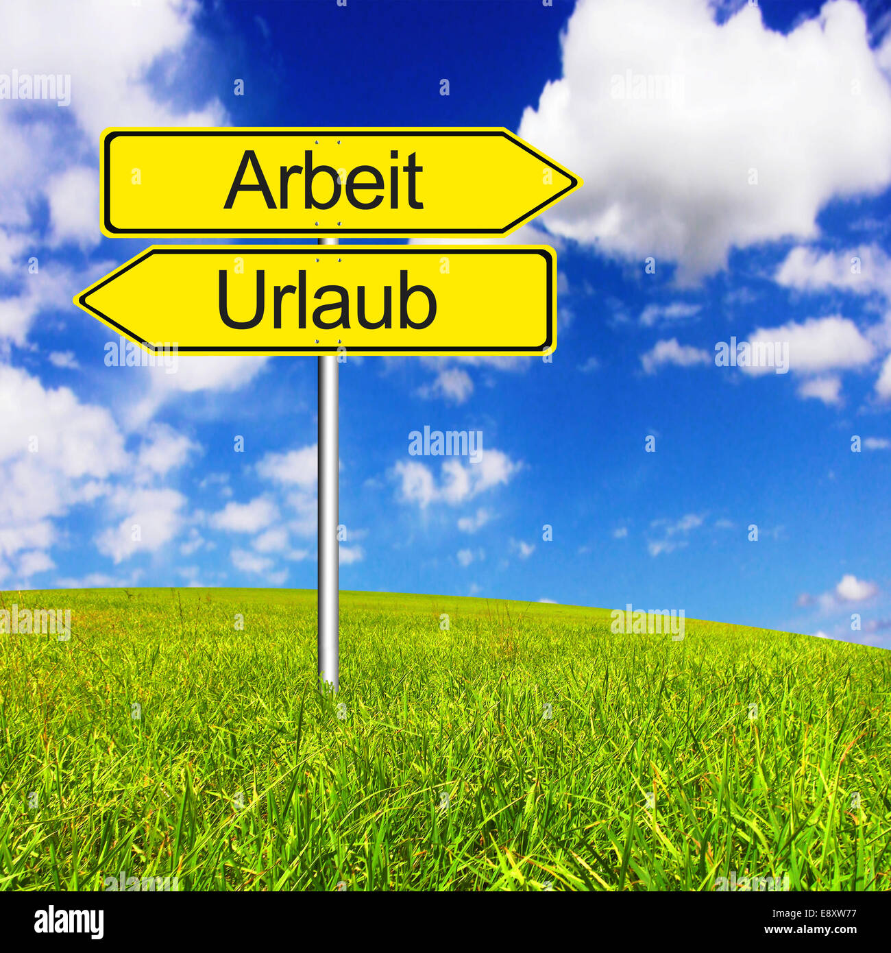 Work and leisure Stock Photo - Alamy