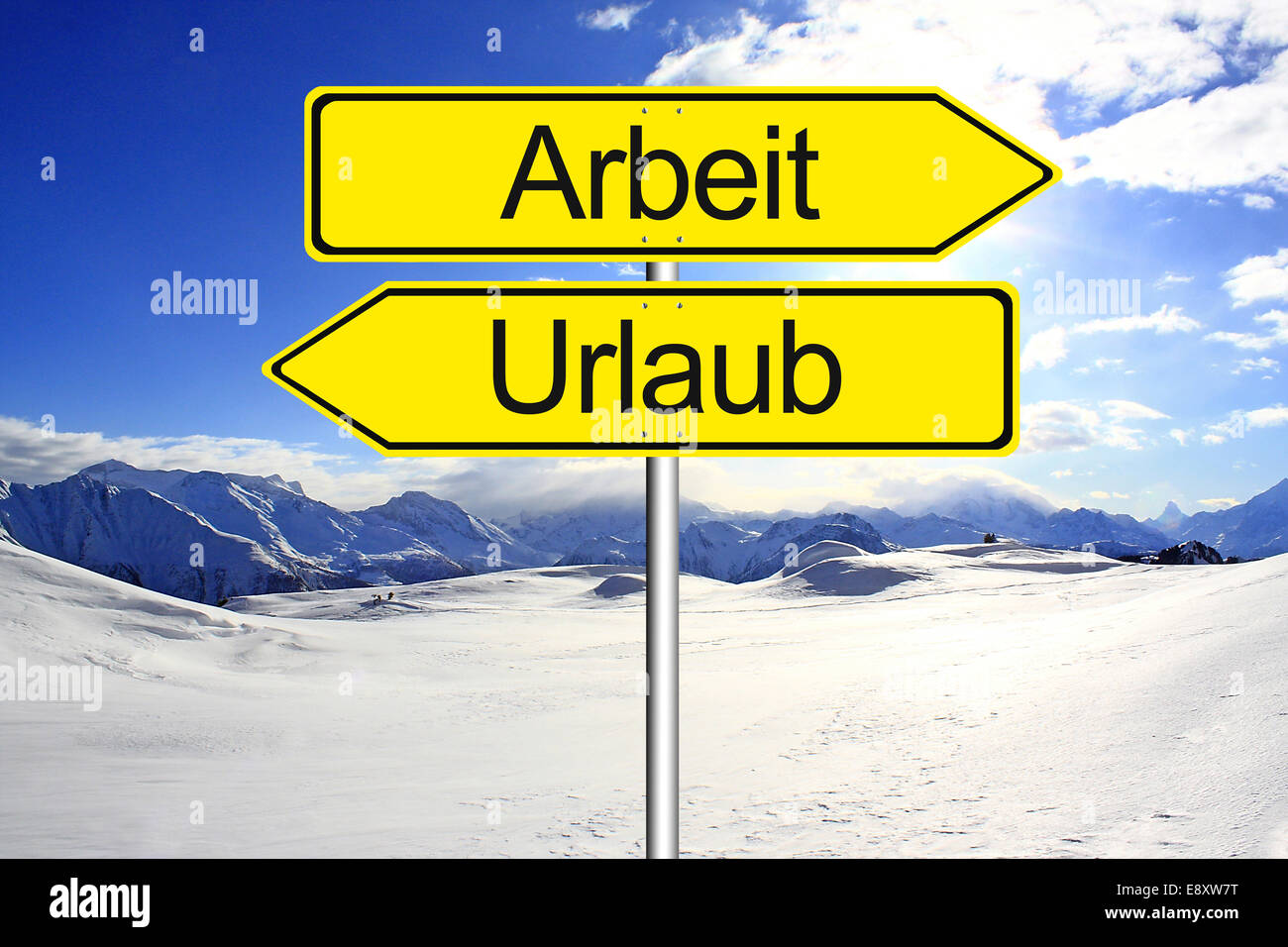Work and leisure Stock Photo - Alamy