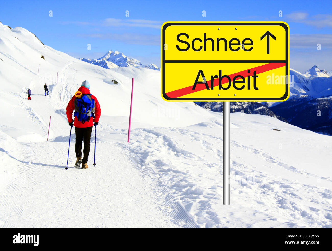 Work and leisure Stock Photo - Alamy
