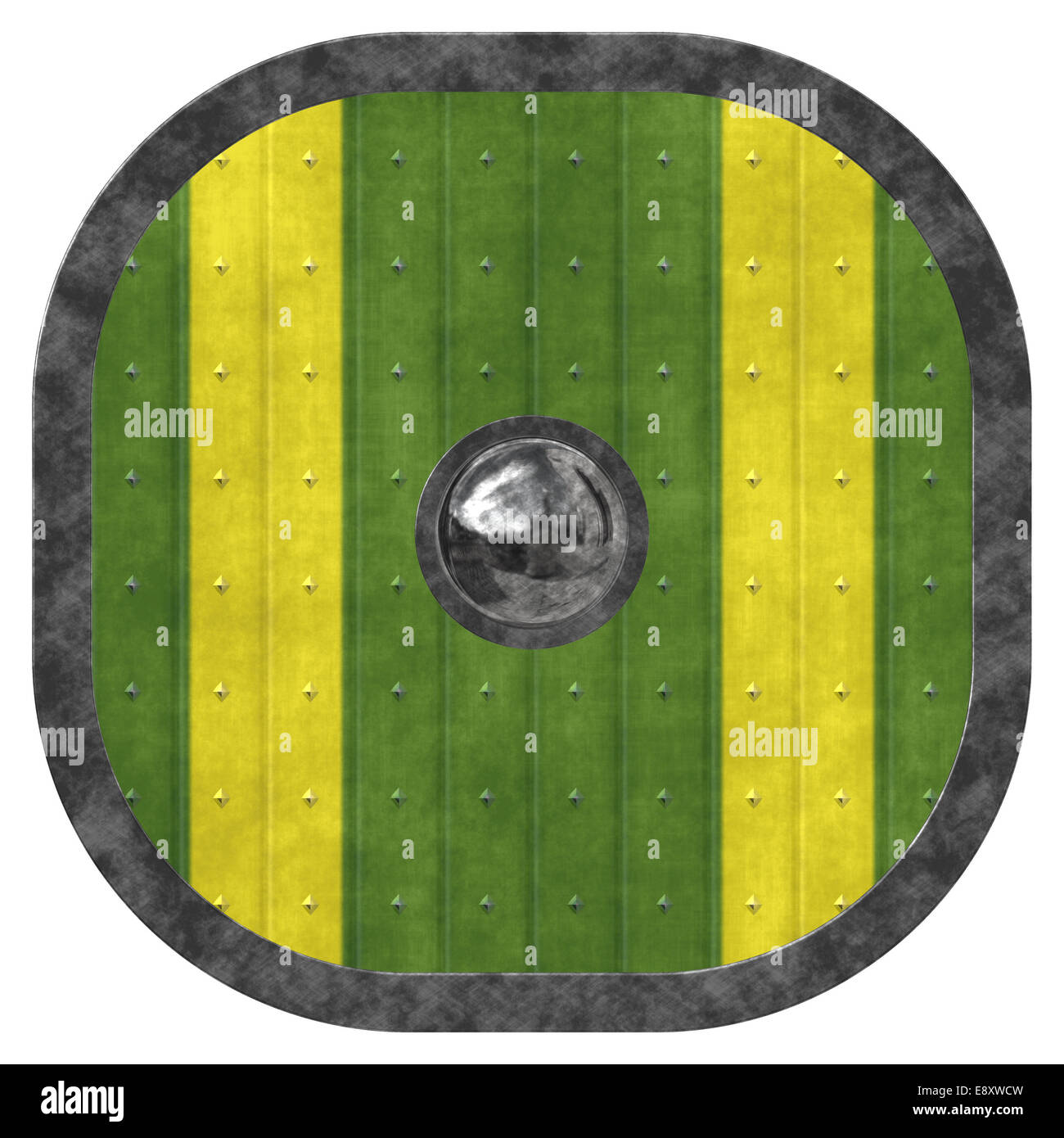 An illustration of an old viking shield texture Stock Photo - Alamy