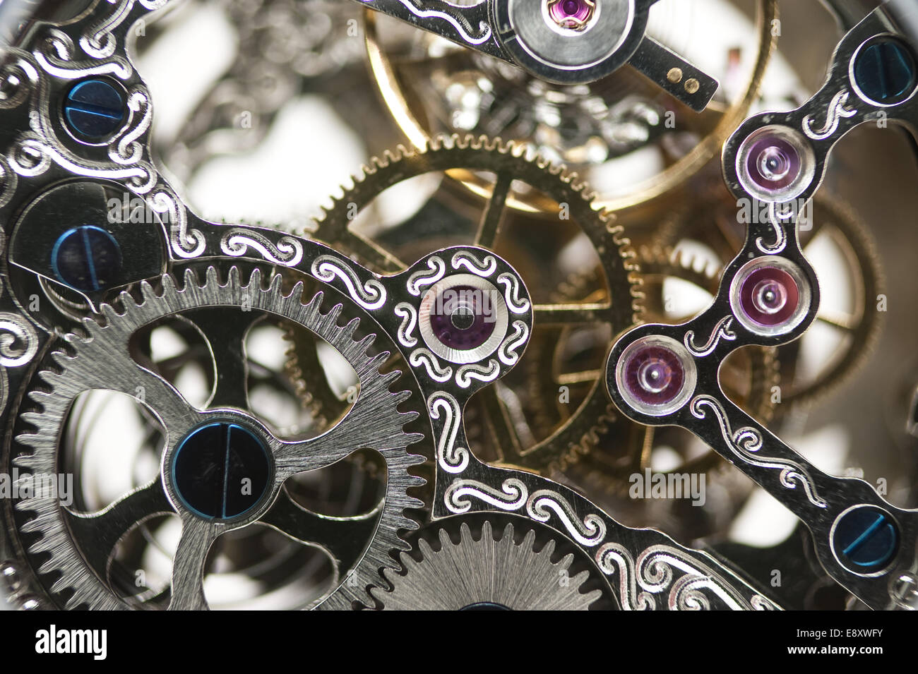 Automatic clockwork hi-res stock photography and images - Alamy