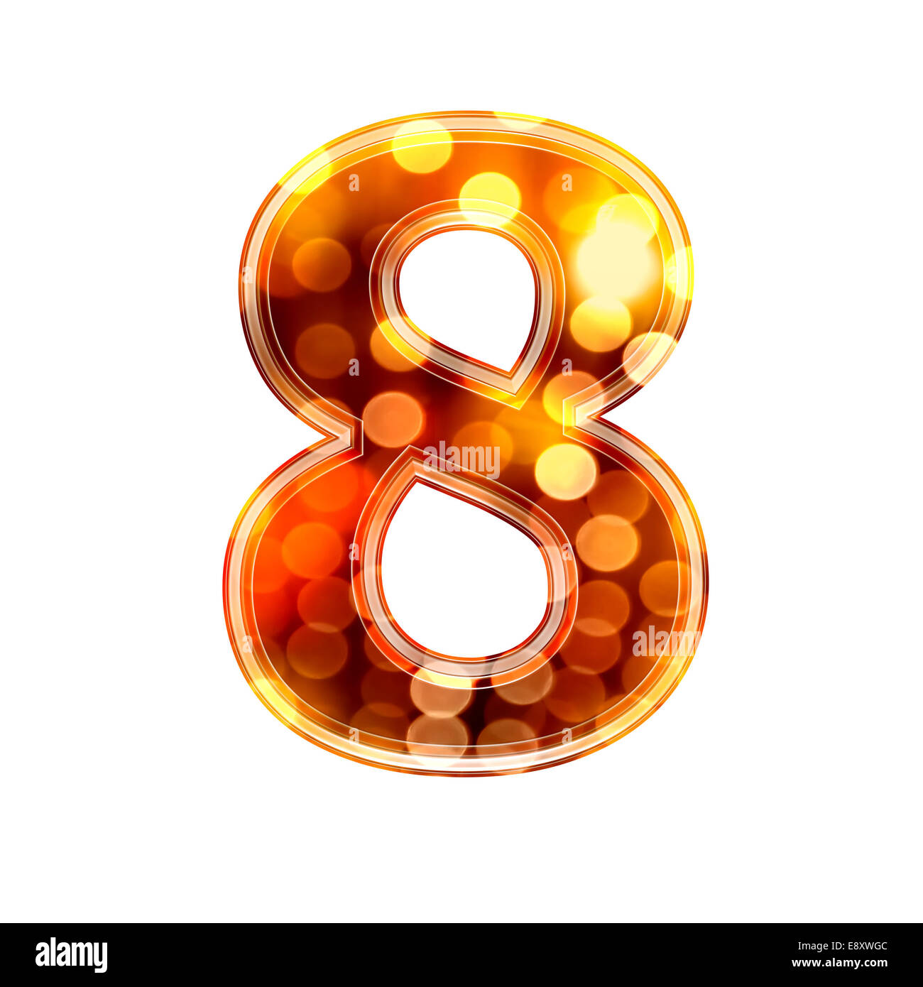 Glowing circles texture Cut Out Stock Images & Pictures - Alamy