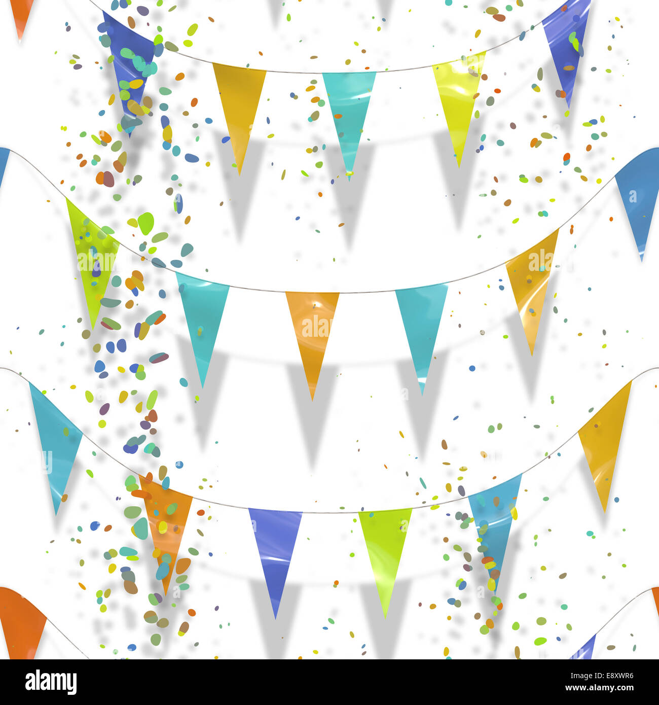 An illustration of a colorful celebration background Stock Photo - Alamy