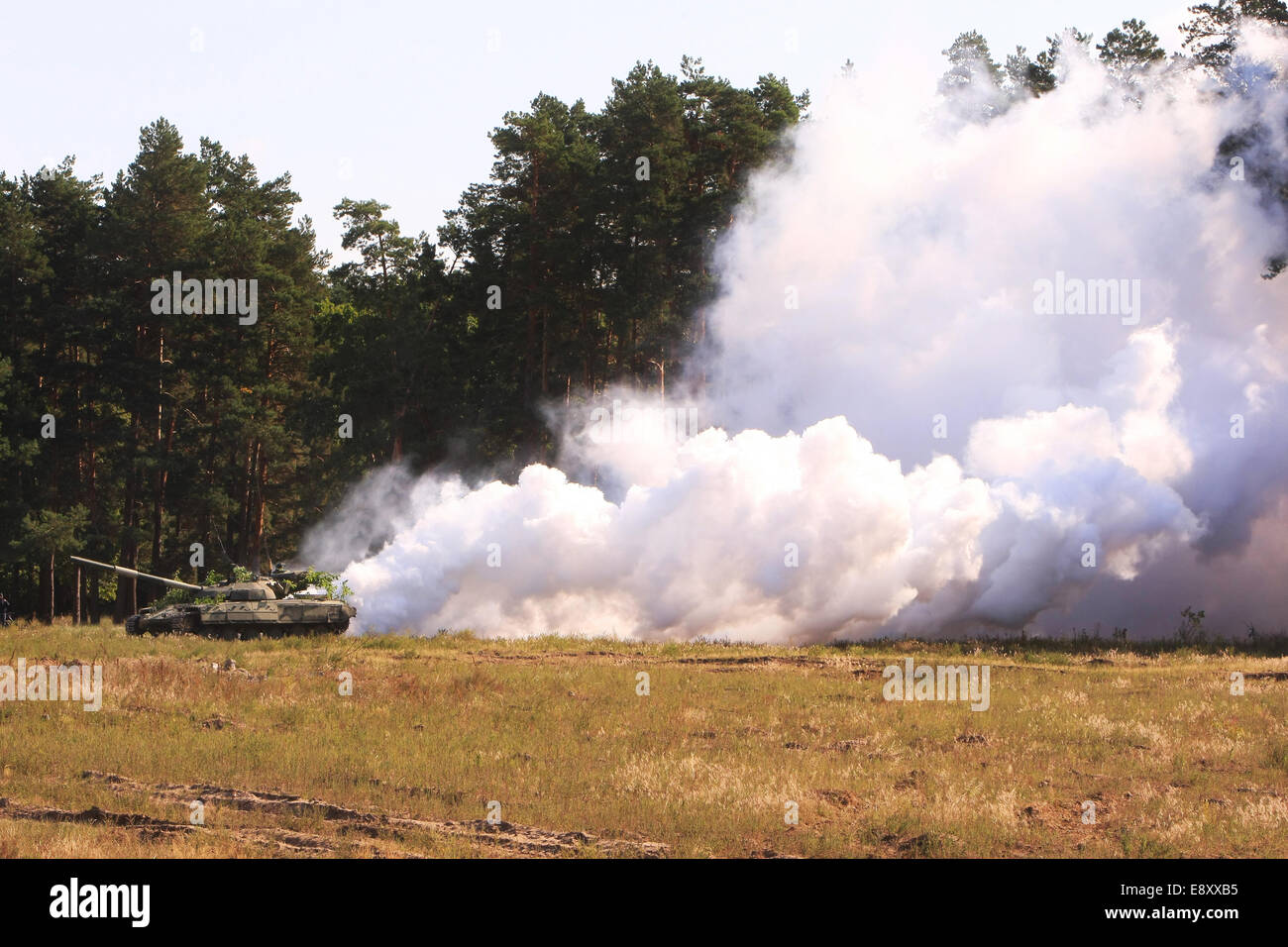 T-64BM Bulat tank Stock Photo - Alamy