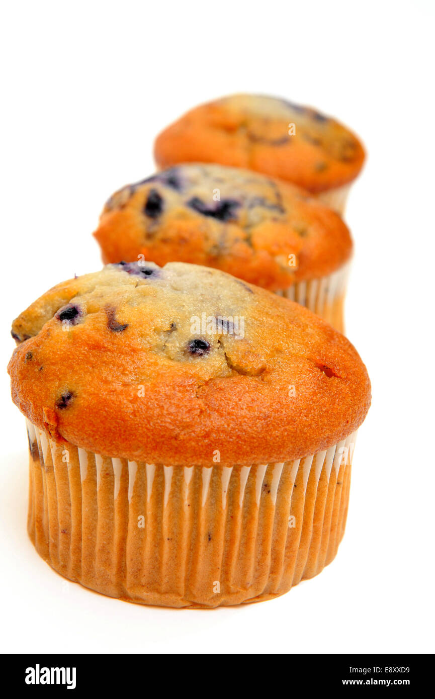 Three muffins hi-res stock photography and images - Alamy