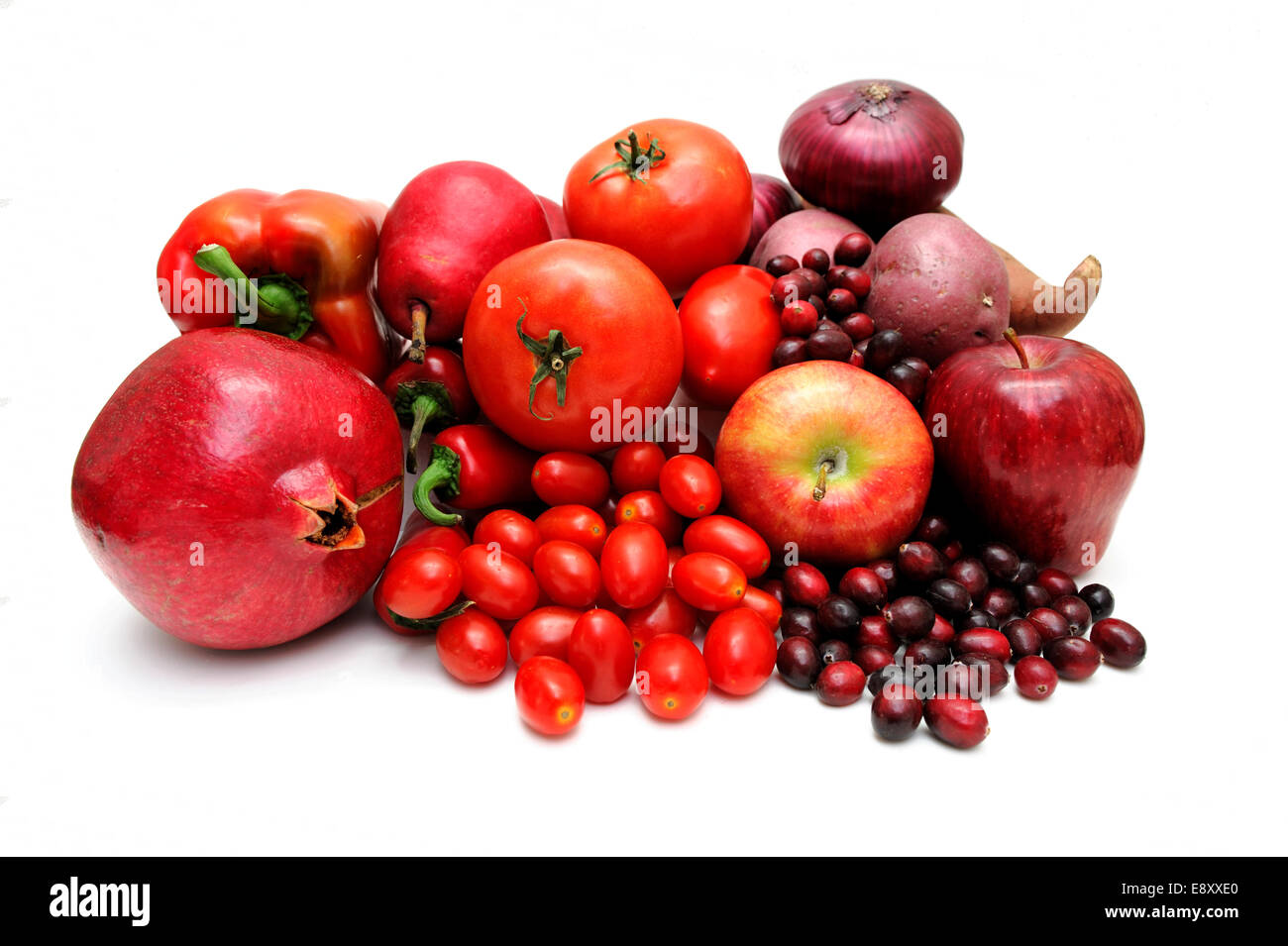 Red fruit Cut Out Stock Images & Pictures - Alamy