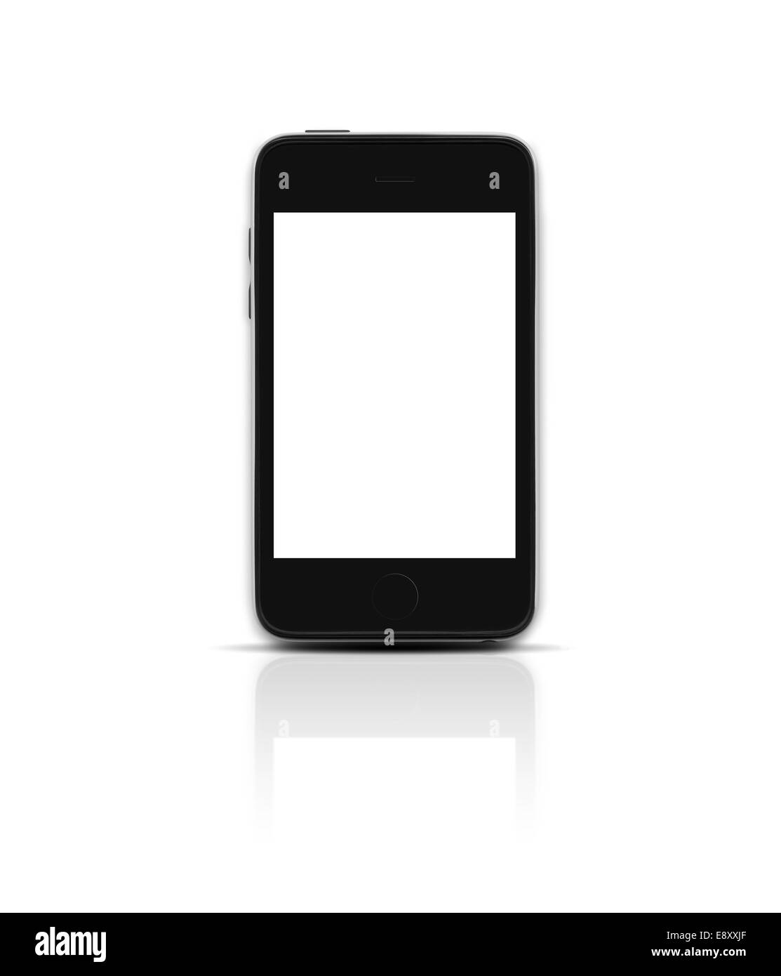 Phone in hand new Black and White Stock Photos & Images - Alamy