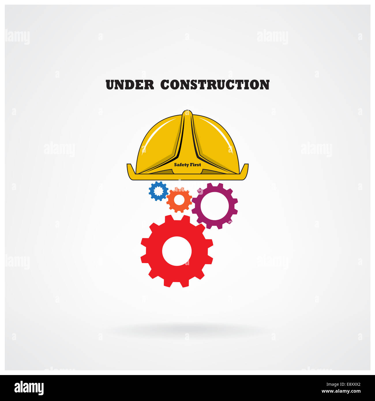 Under construction conceptual background.Design for banners ,poster ...