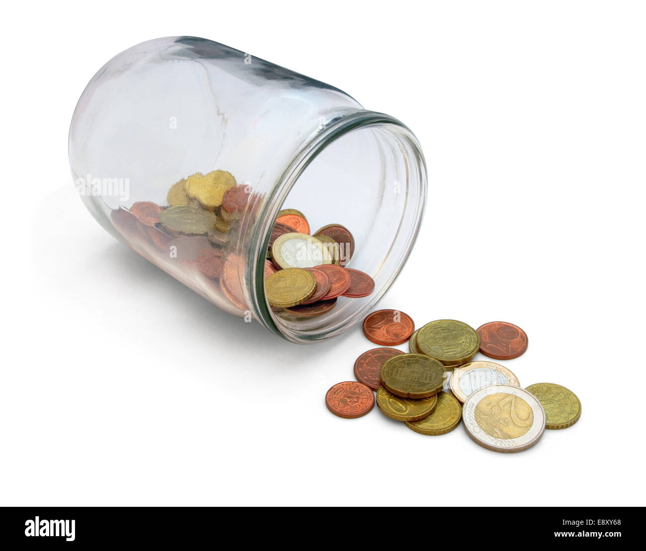 Change saving jar Stock Photo - Alamy