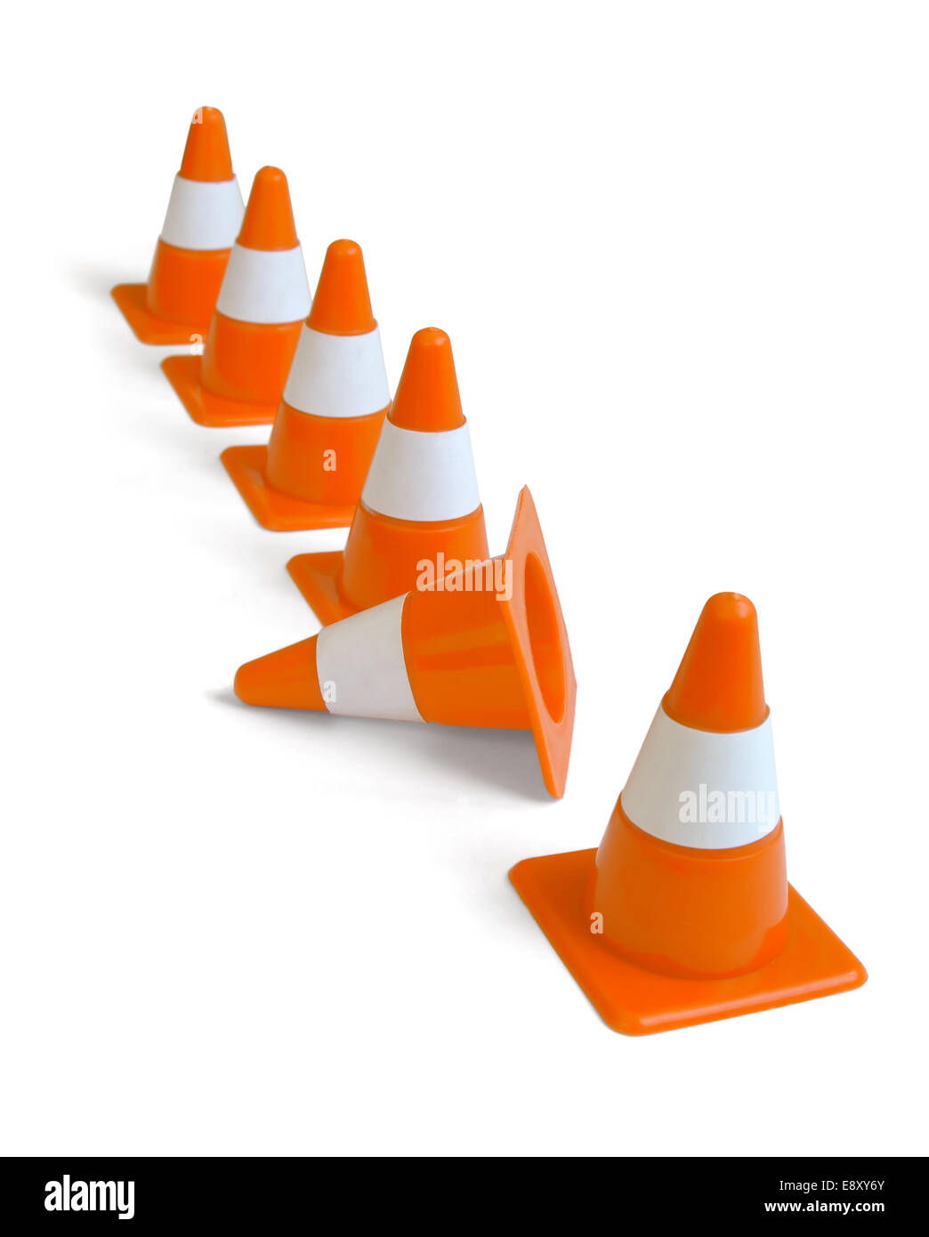 Traffic reflector Cut Out Stock Images & Pictures - Alamy