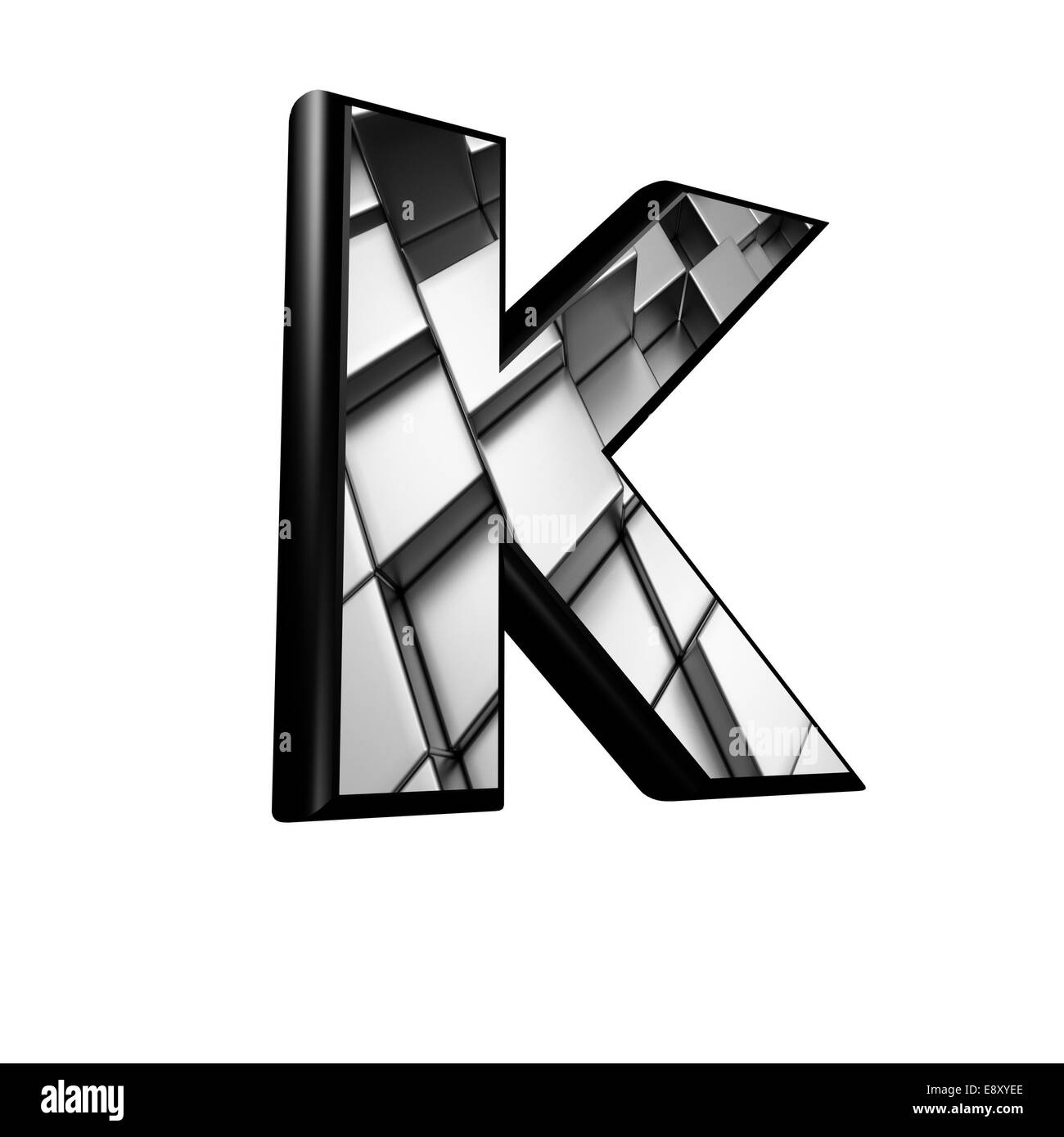 3d letter k hi-res stock photography and images - Alamy