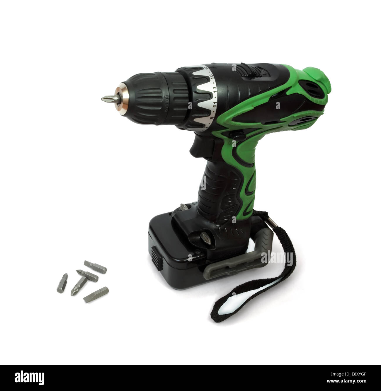 Black and green screw driver hi-res stock photography and images - Alamy